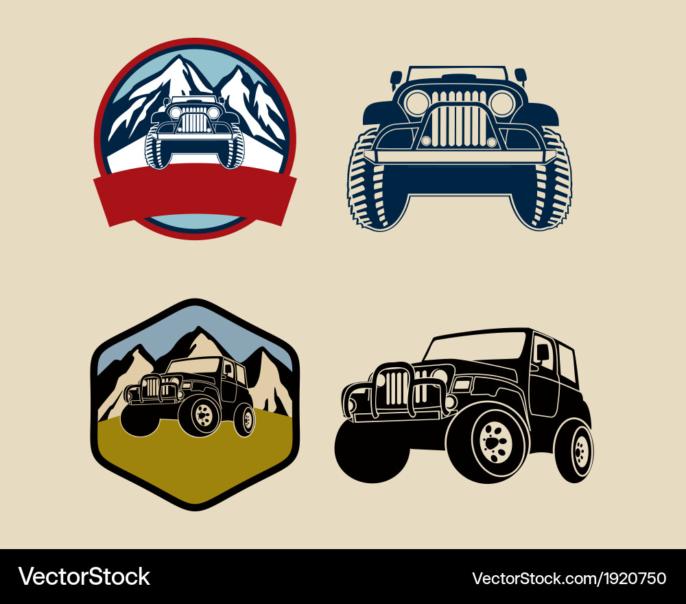 Jeep Outline Vector Images (over 1,400)