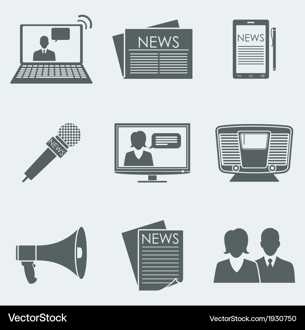 News Royalty Free Vector Image - VectorStock