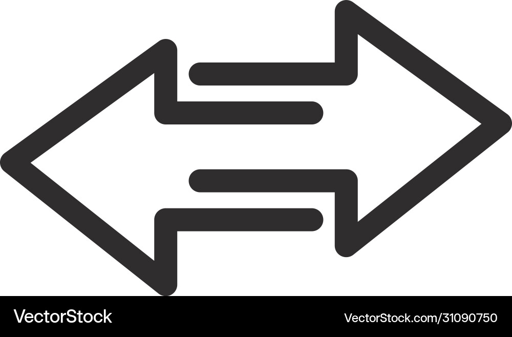 Arrows Facing Opposite Directions Two Way Arrows, Opposite Direction