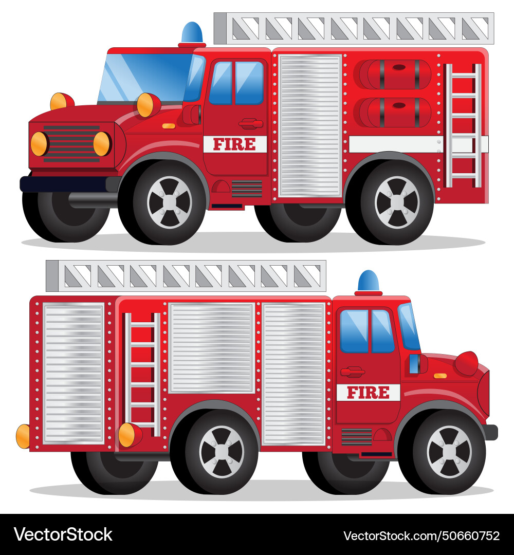 Fire truck Royalty Free Vector Image - VectorStock
