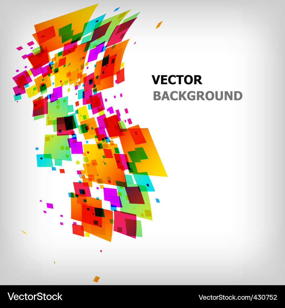 Square background Royalty Free Vector Image - VectorStock
