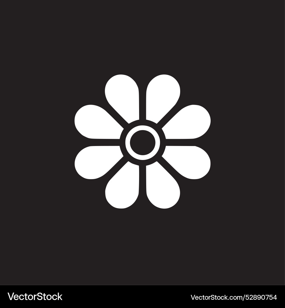 Daisy - high quality logo ideal for t-shirt Vector Image