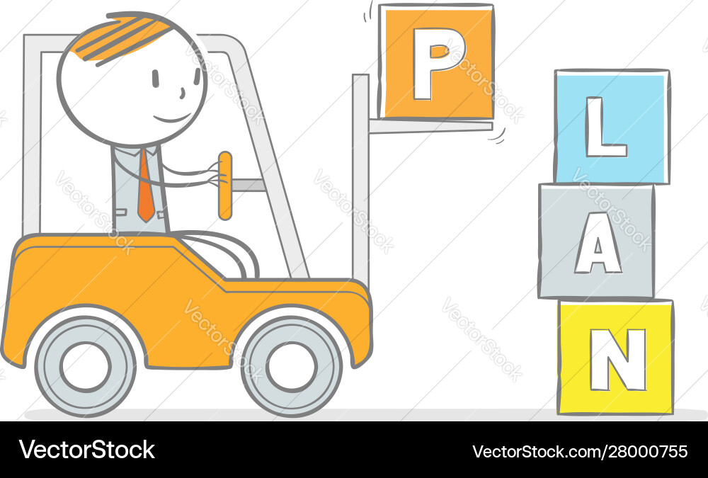 Plan Royalty Free Vector Image - VectorStock