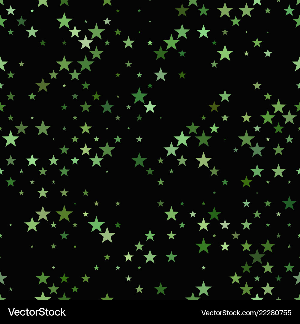 Seamless star pattern - background design Vector Image