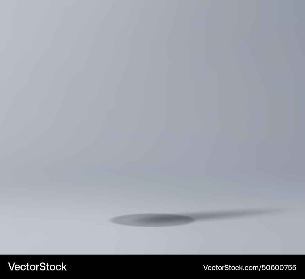 Studio room background with shadow template mock Vector Image