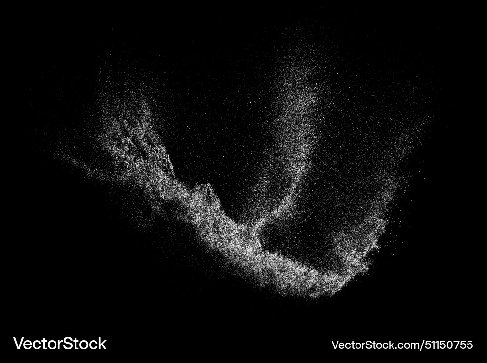 White splash texture overlay Royalty Free Vector Image