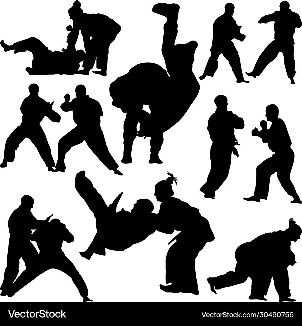 Judo Royalty Free Vector Image - VectorStock