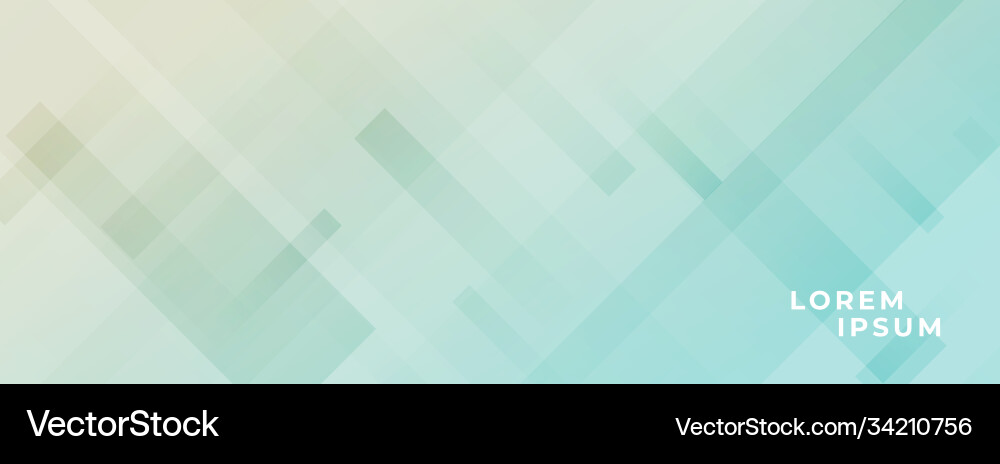 Modern wide banner with diagonal lines effect Vector Image