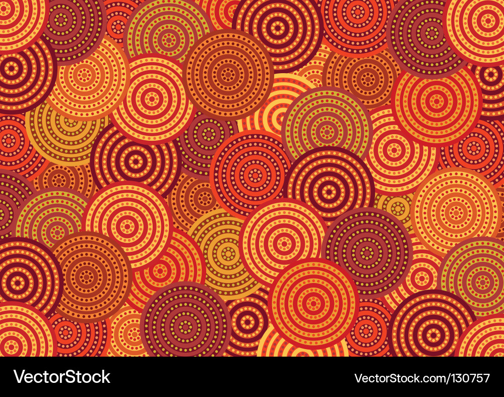 Australian pattern Royalty Free Vector Image - VectorStock