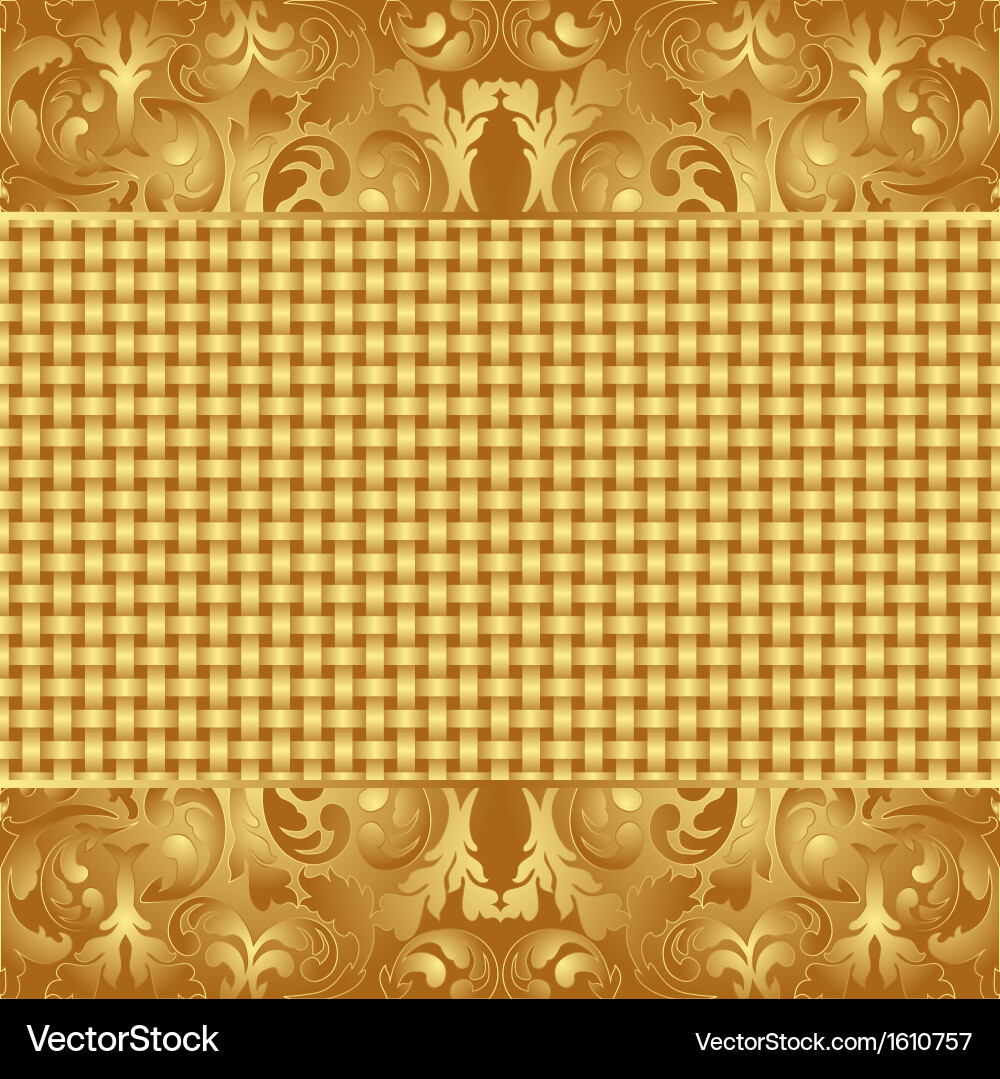 Floral Ornate Background Royalty Free Vector Image