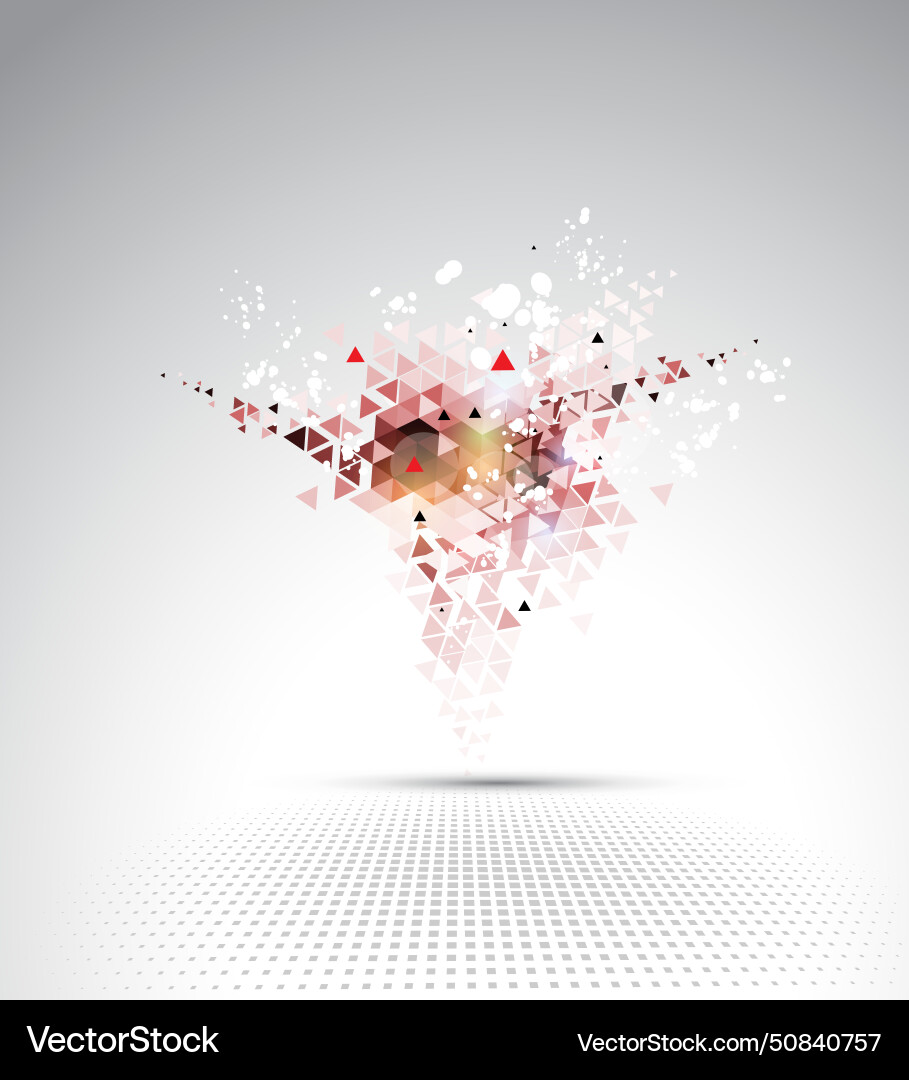 Science futuristic internet high computer Vector Image