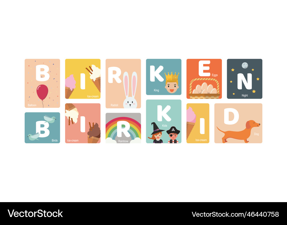 Alphabet worksheet cartoon Royalty Free Vector Image