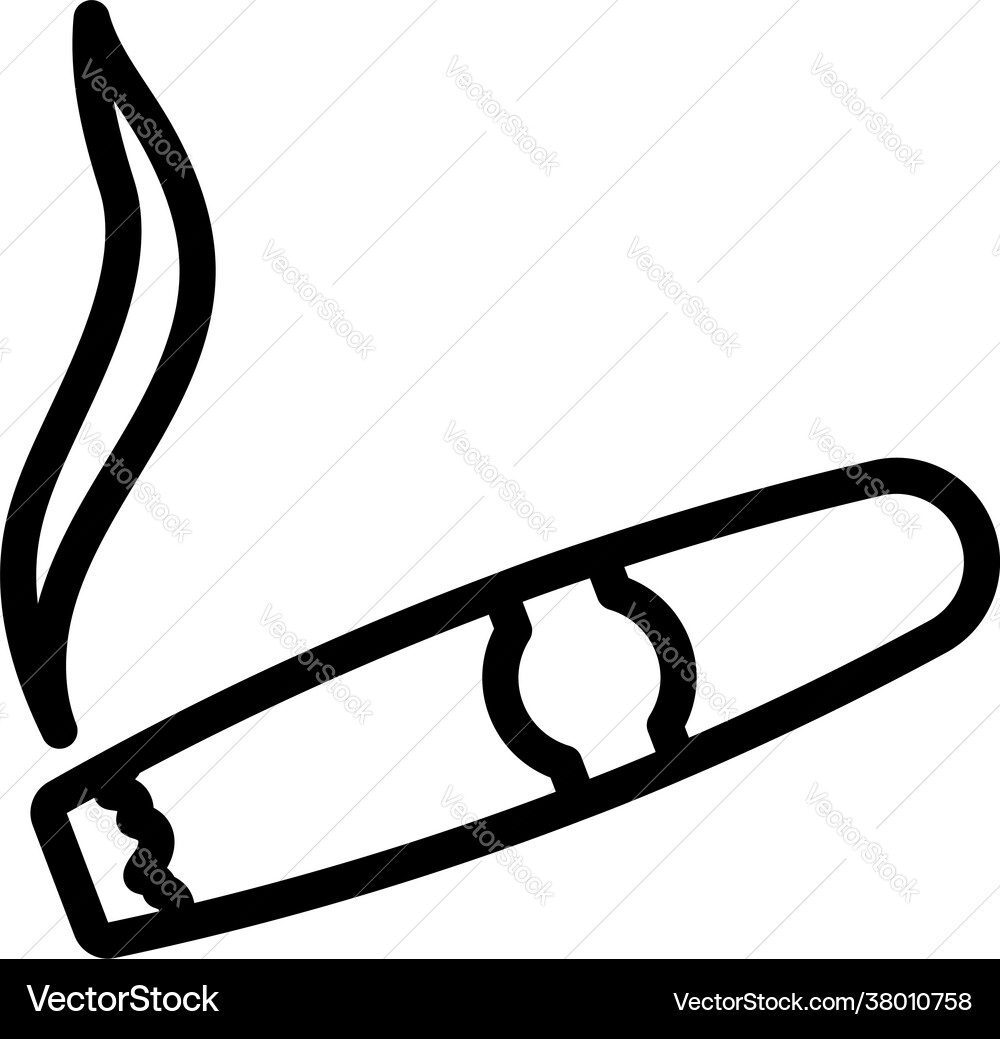 Cigar icon Royalty Free Vector Image - VectorStock