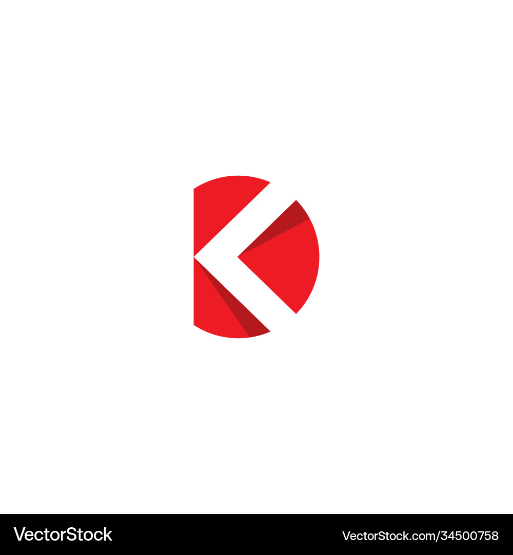 Red K Logo Letter K En Leeuw Logo Ontwerp | Premium Vector