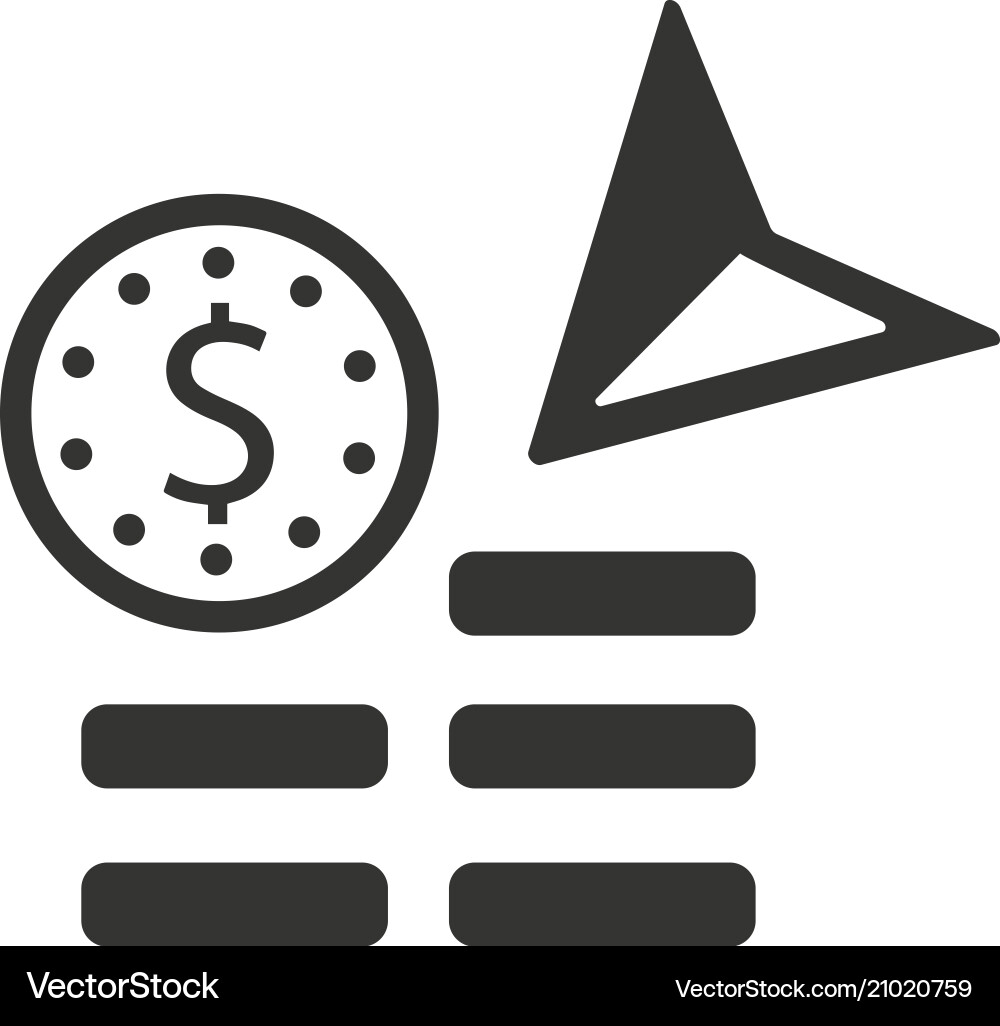 Cash in icon Royalty Free Vector Image - VectorStock