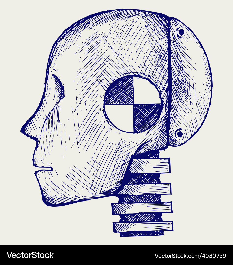 Crash Test Dummy Royalty Free Vector Image Vectorstock