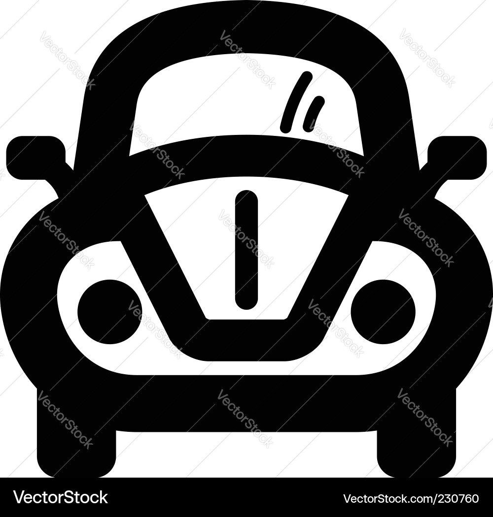Auto Icon Lizenzfreies Vektorbild - VectorStock