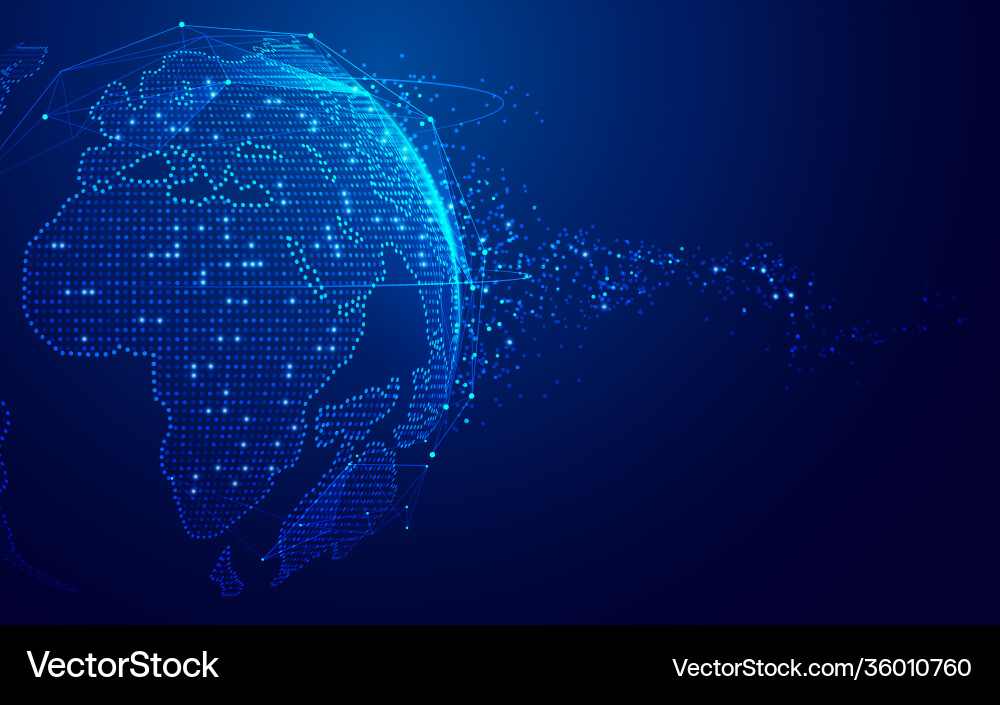 Digitaltransform2 Royalty Free Vector Image - VectorStock