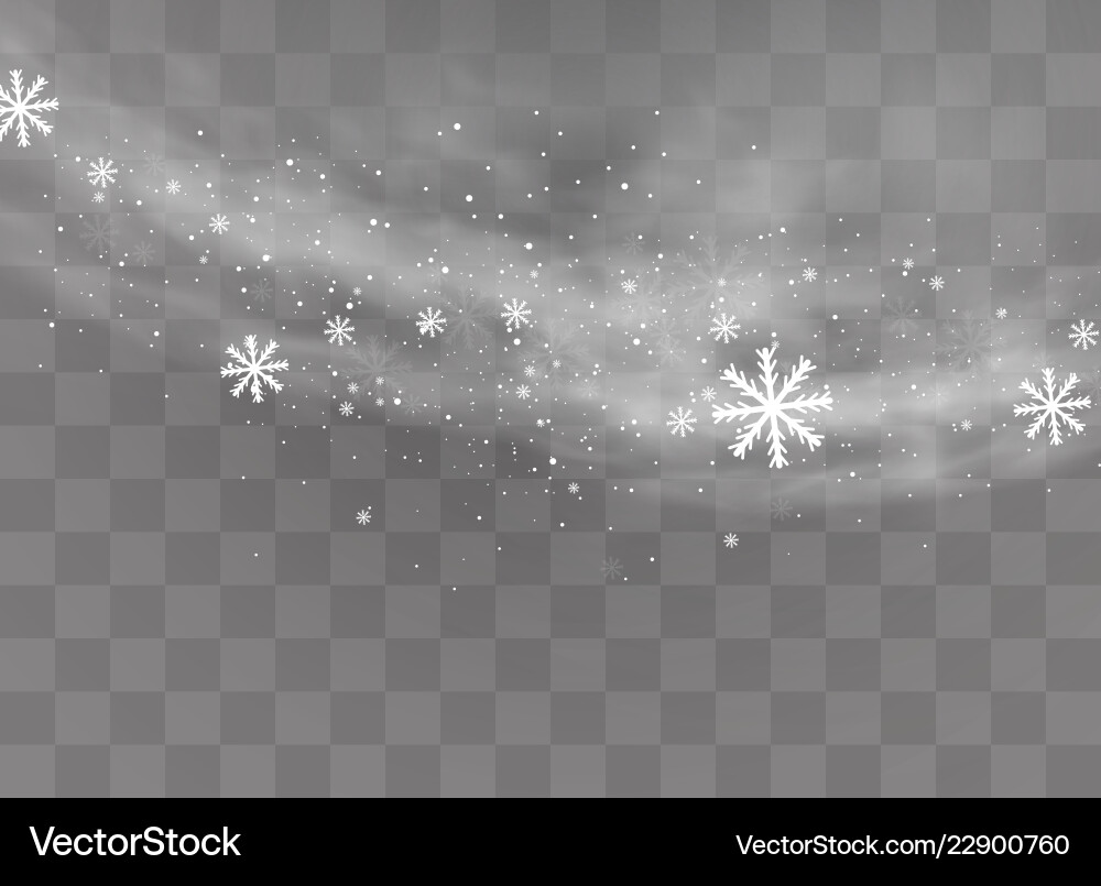 Snowflake Wind Transparent Background Royalty Free Vector
