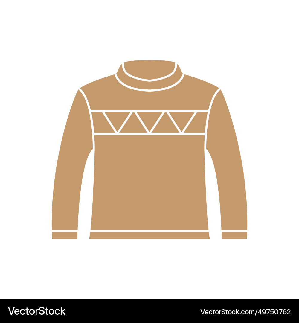 Jacket cold icon logo image Royalty Free Vector Image