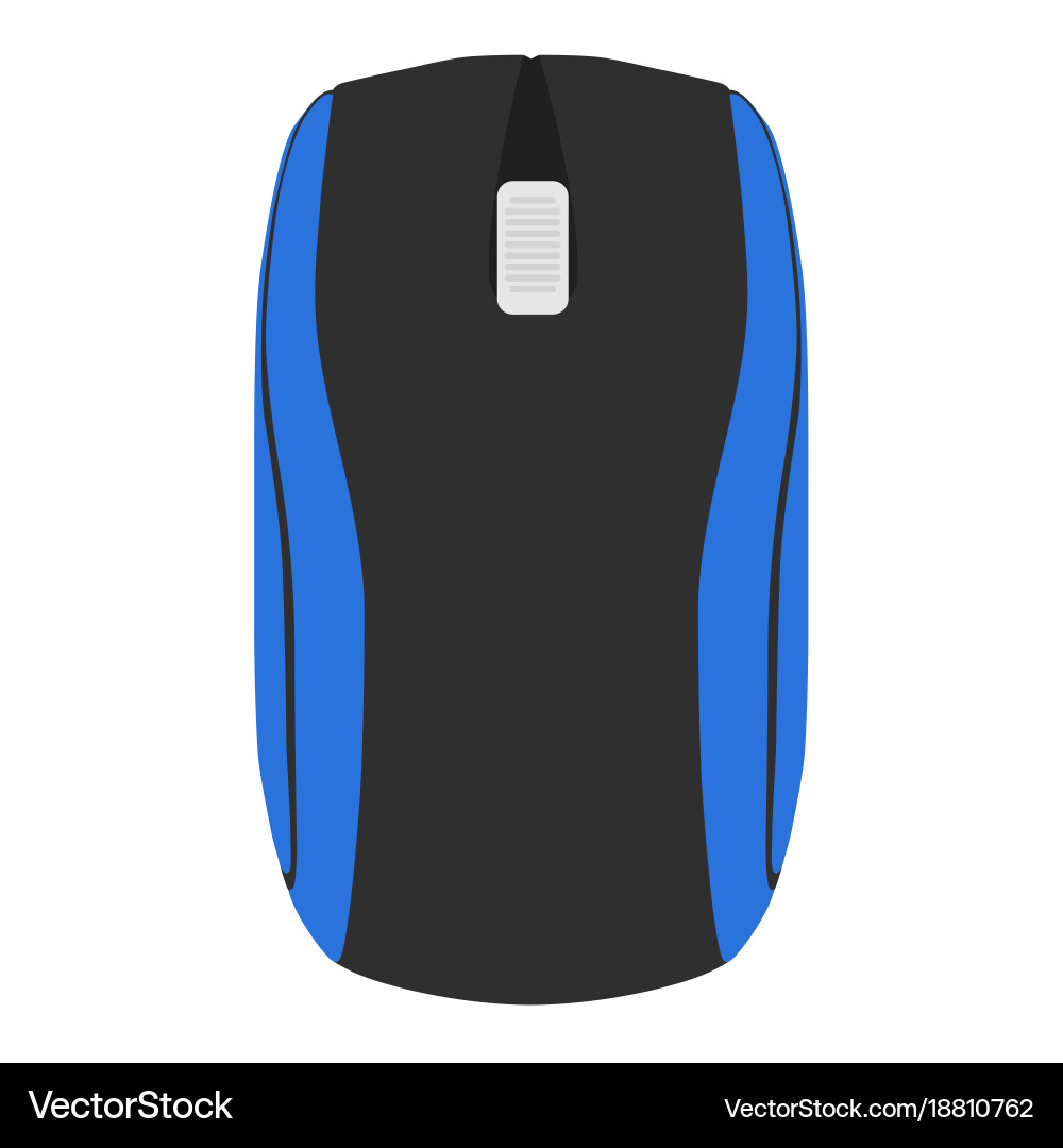 Mouse computer icon optical pc technology scroll Vector Image