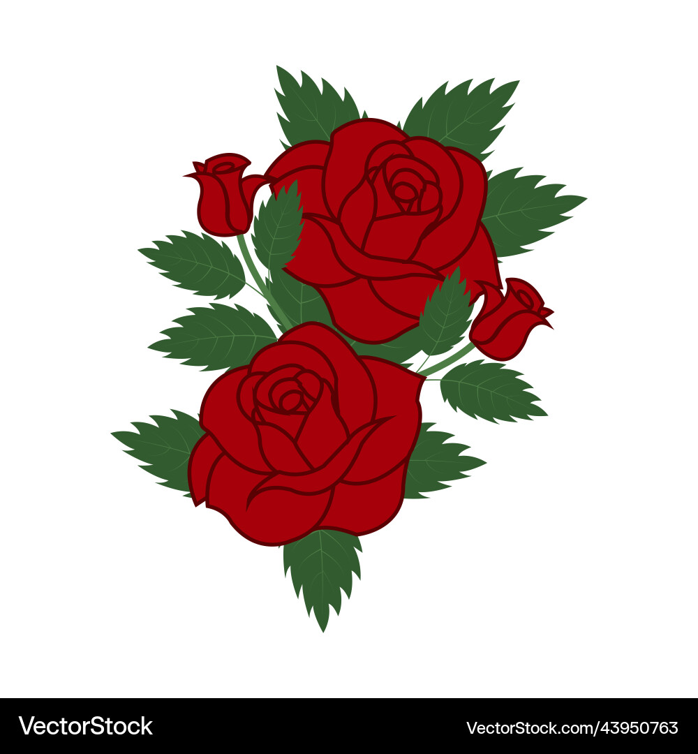 Beautiful color floral Royalty Free Vector Image