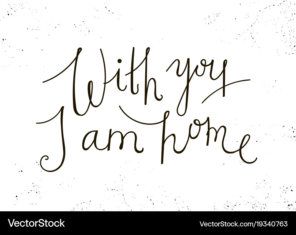 Love quote lettering hand drawn saying Royalty Free Vector