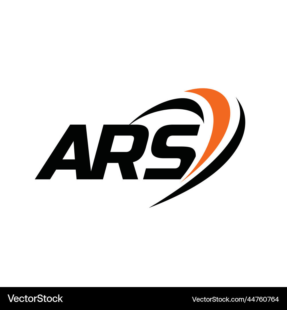 Ars monogram logo Royalty Free Vector Image - VectorStock