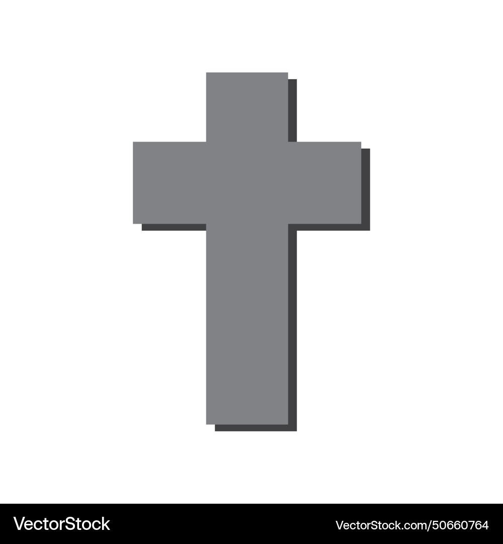 Religion symbol catholicism icon Royalty Free Vector Image