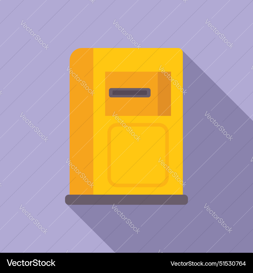 Traditional mailbox representing communication Vector Image