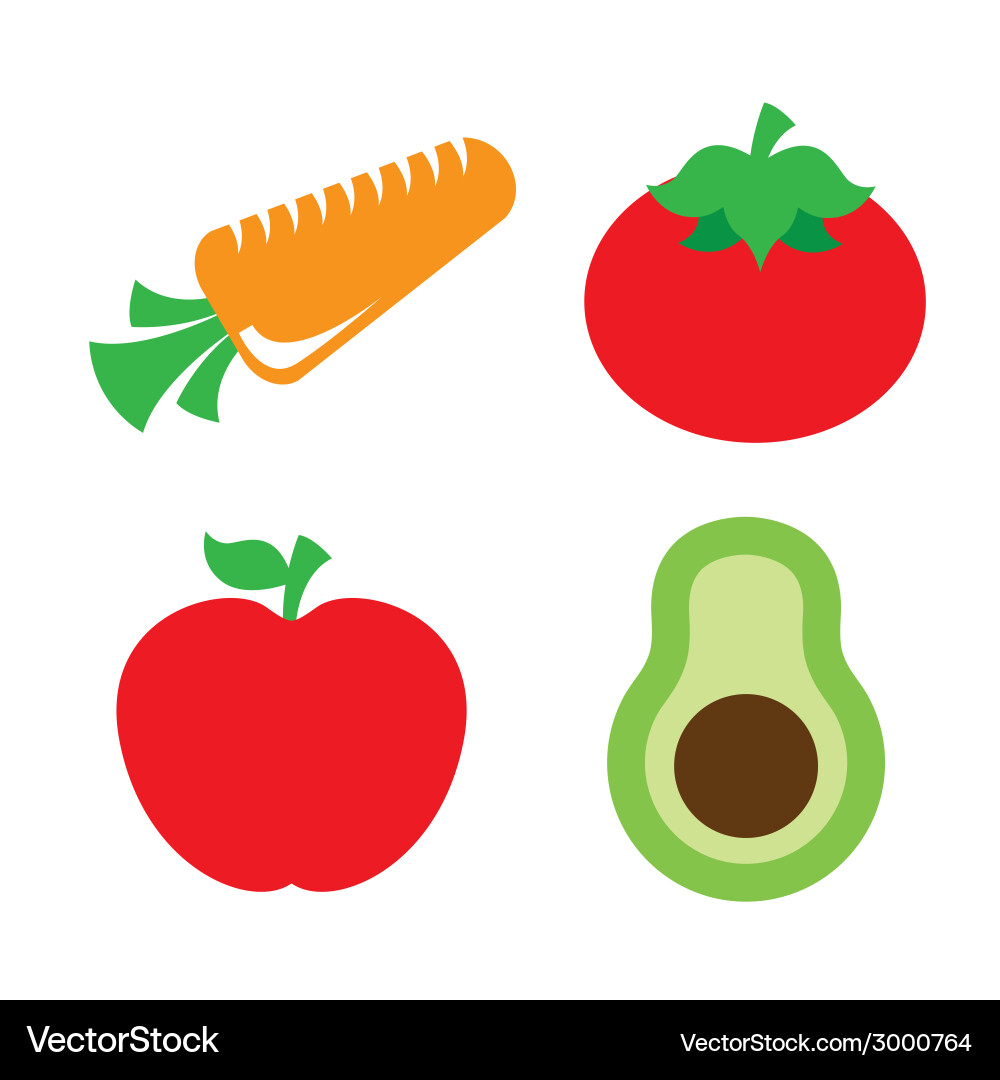Vegetables design Royalty Free Vector Image - VectorStock