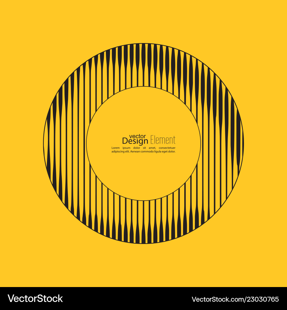 Round banner Royalty Free Vector Image - VectorStock