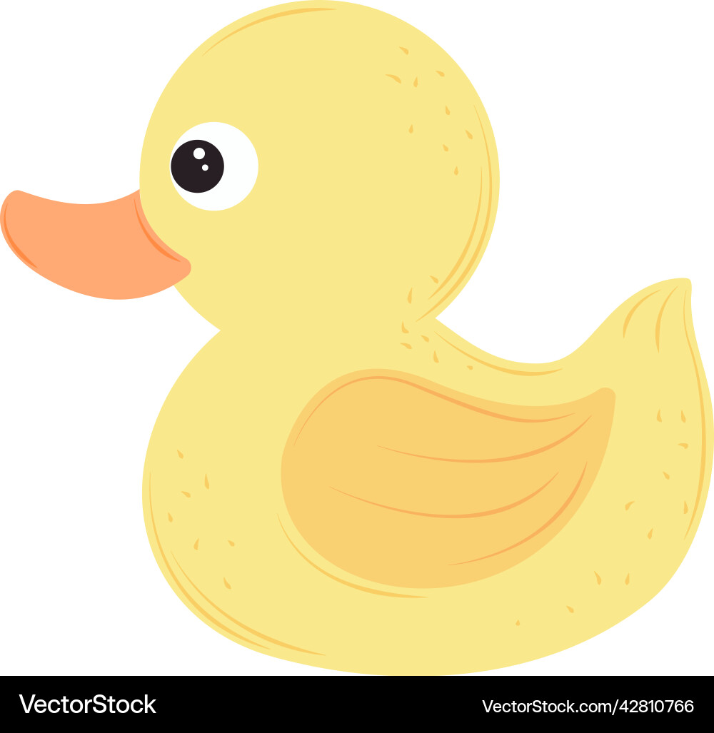 Baby duck toy Royalty Free Vector Image - VectorStock