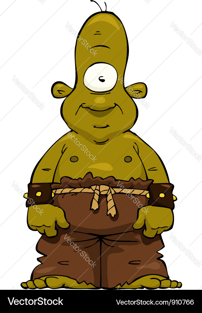 Cyclops Royalty Free Vector Image - VectorStock