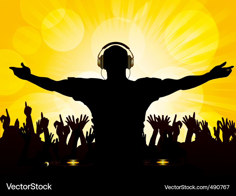 Dj Royalty Free Vector Image - VectorStock