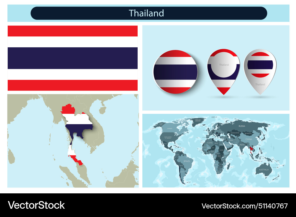 Political infographics made from maps and flags Vector Image