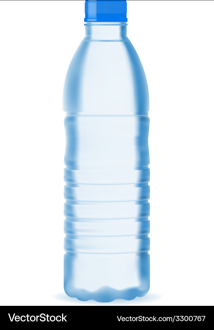 Small water bottle Royalty Free Vector Image - VectorStock