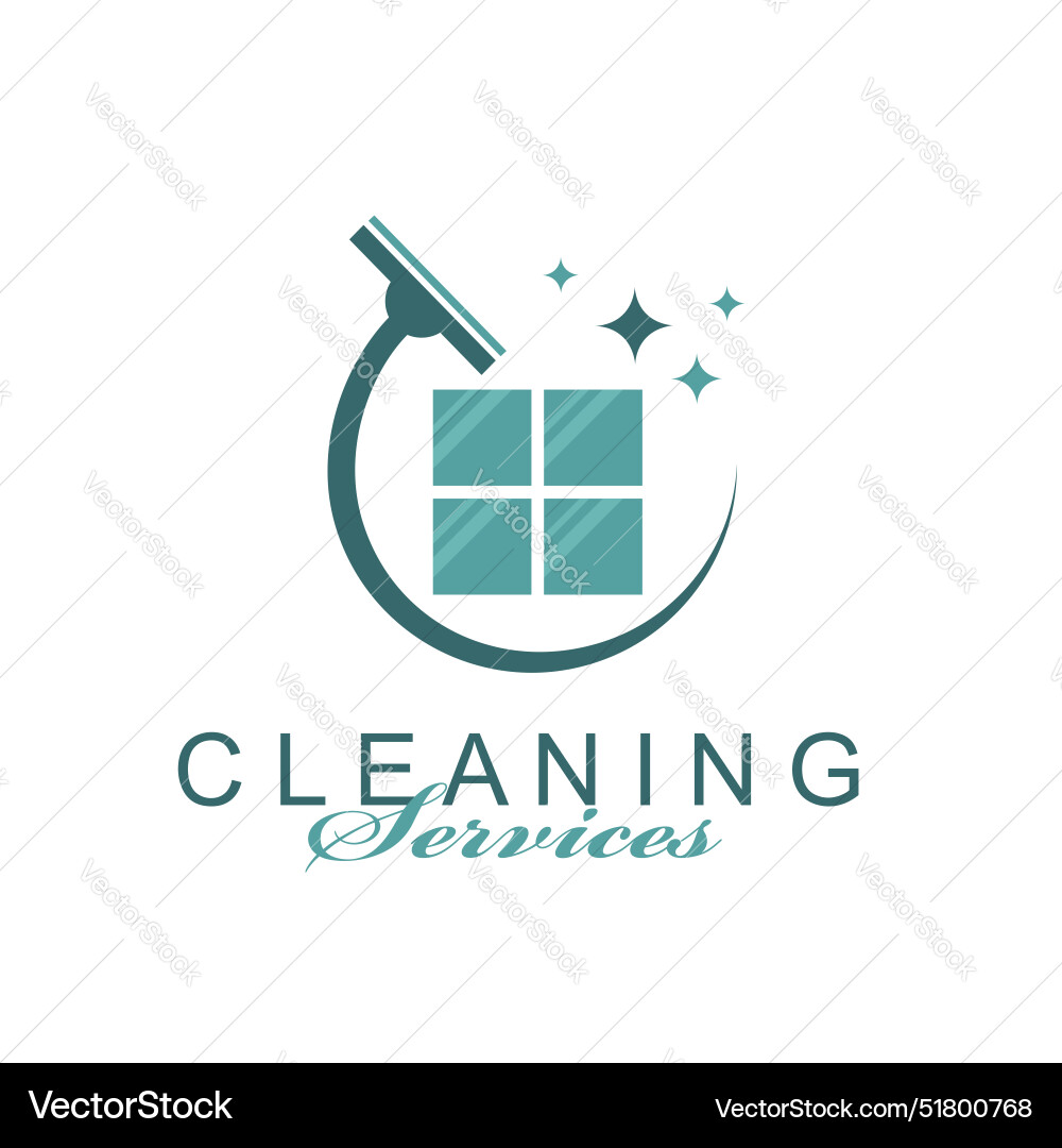 Cleaning service design Royalty Free Vector Image
