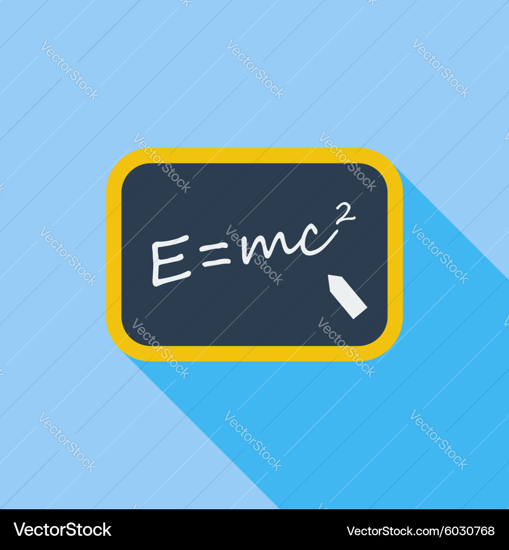 E=mc2 Formula Royalty Free Vector Image - VectorStock