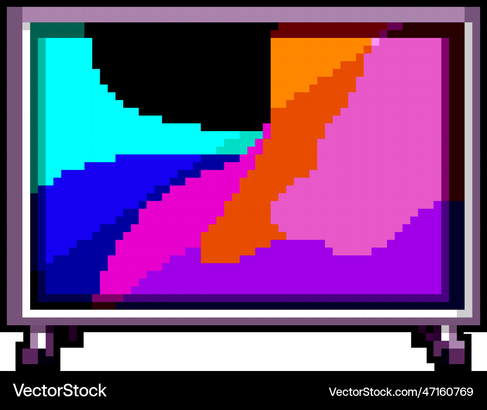 Tv Pixel Art