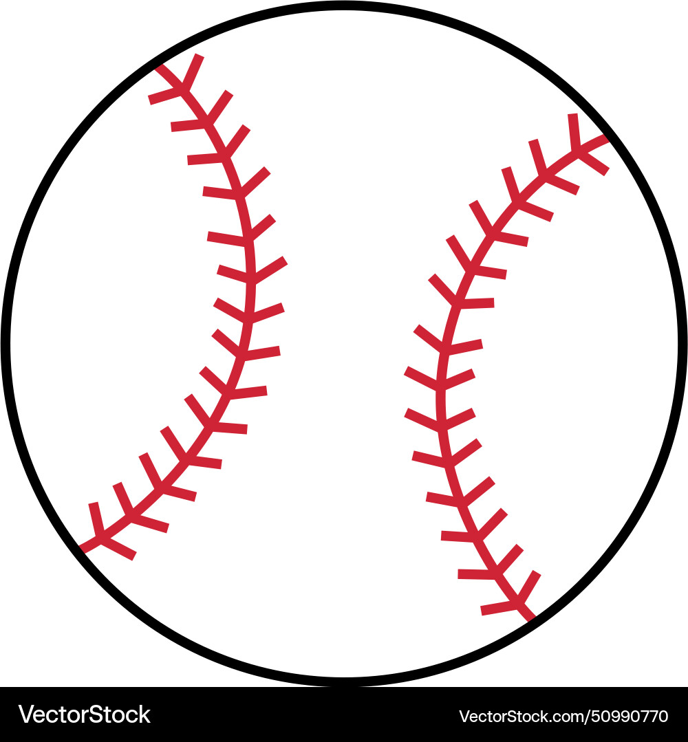 Baseball Royalty Free Vector Image - VectorStock