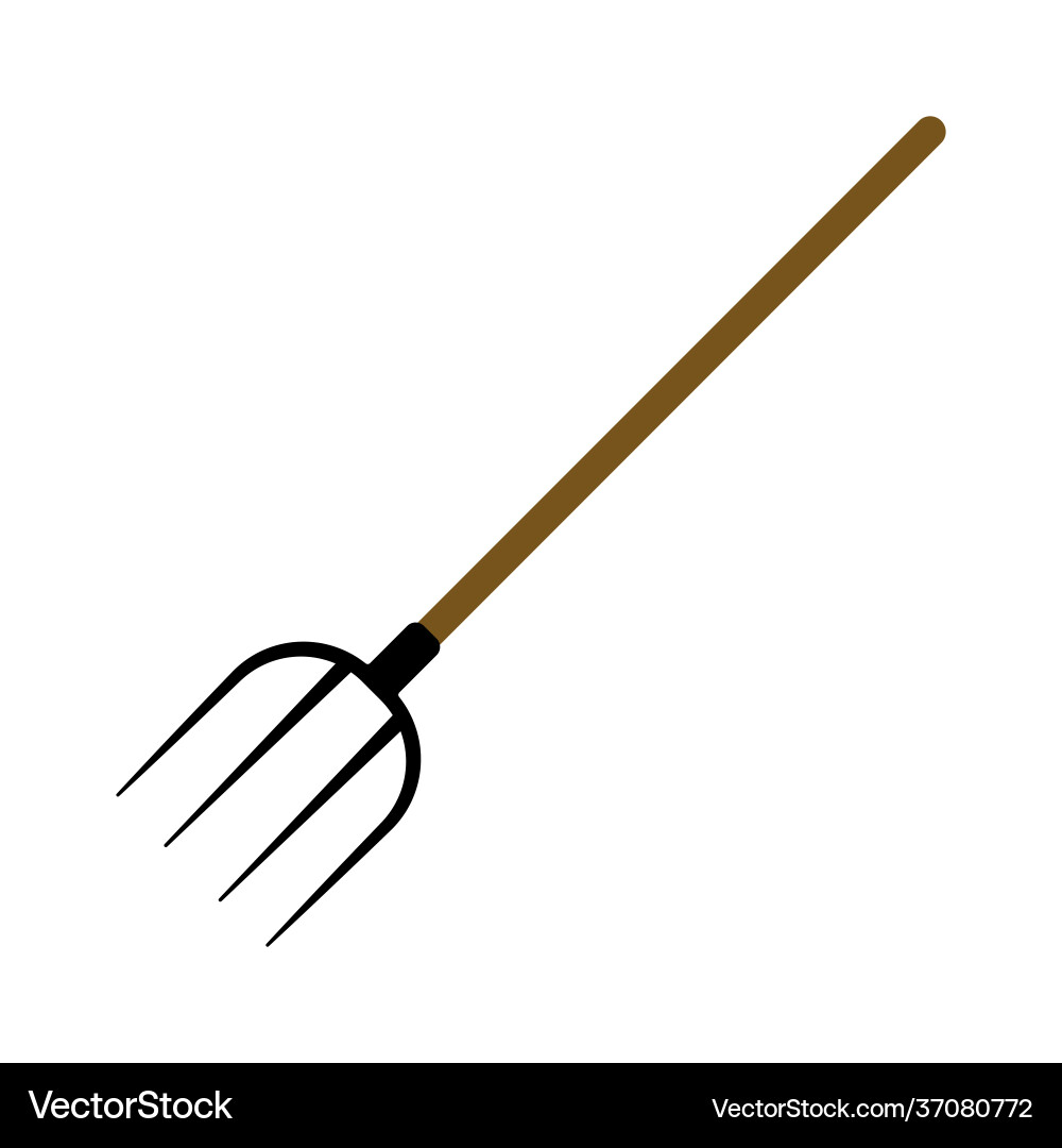 Pitchfork for Farming Royalty Free Vector Image