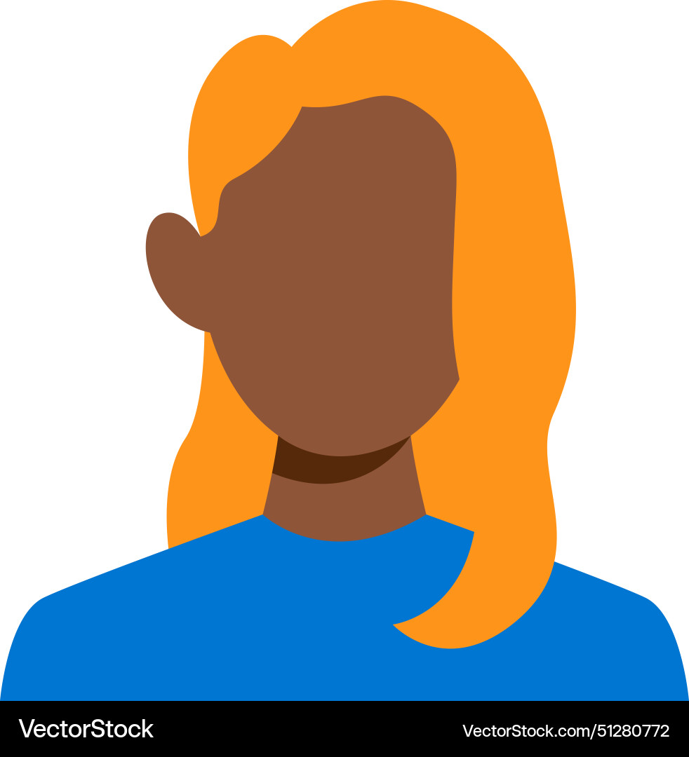 Woman avatar profile Royalty Free Vector Image