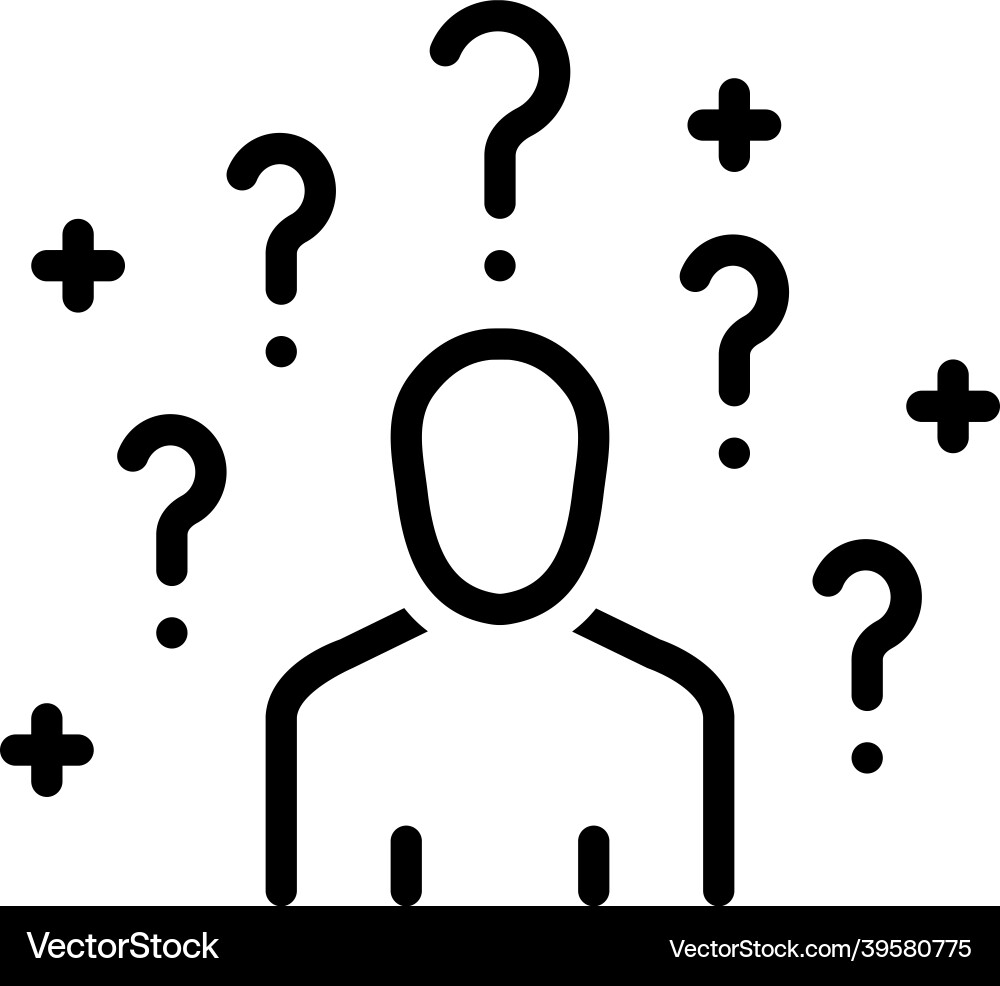 Ask Royalty Free Vector Image - VectorStock