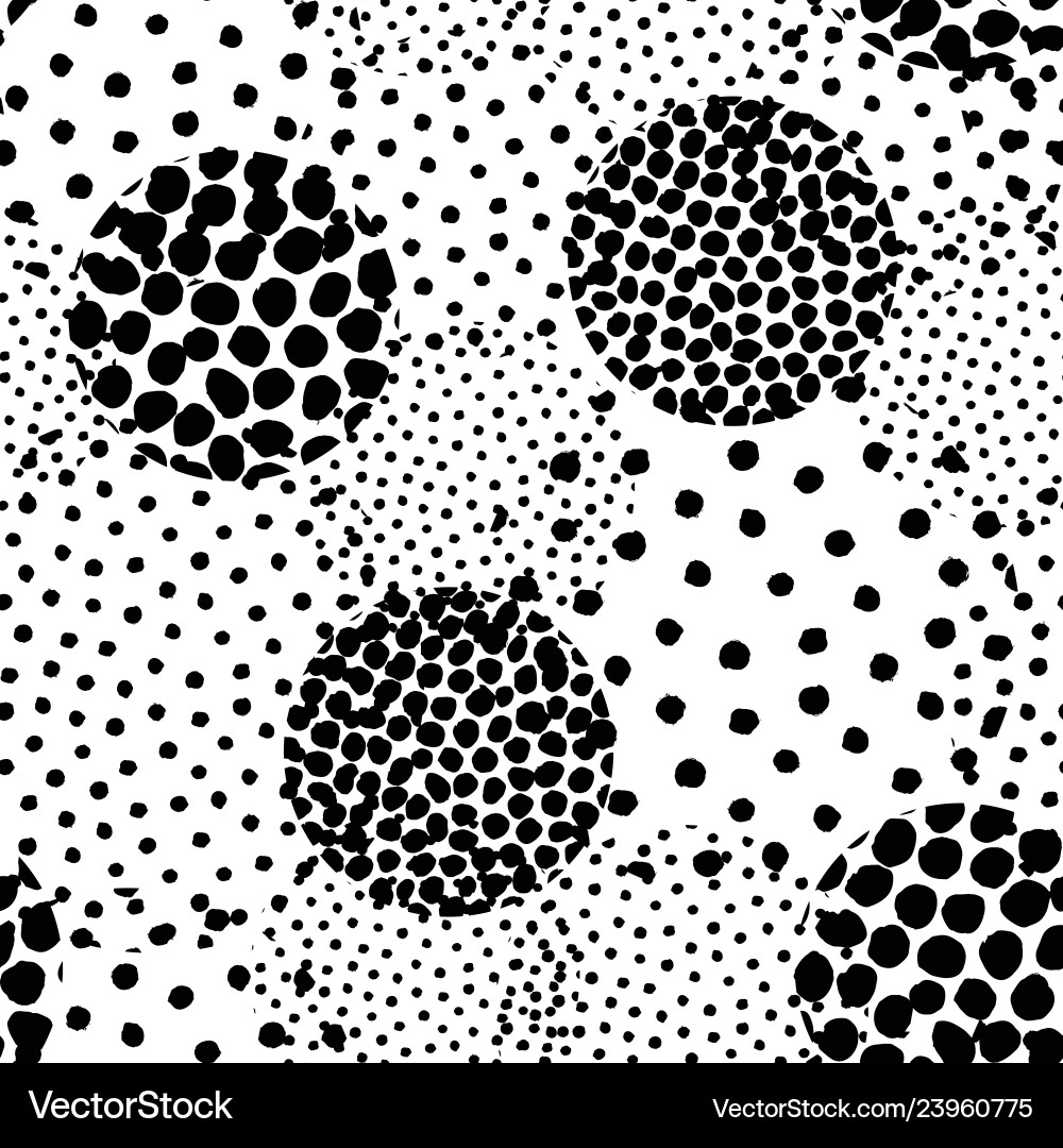 Irregular Dot Pattern Royalty Free Vector Image
