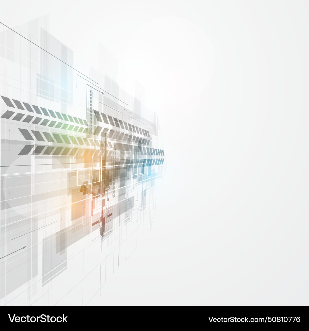 Abstract circuit cyber high technology business Vector Image