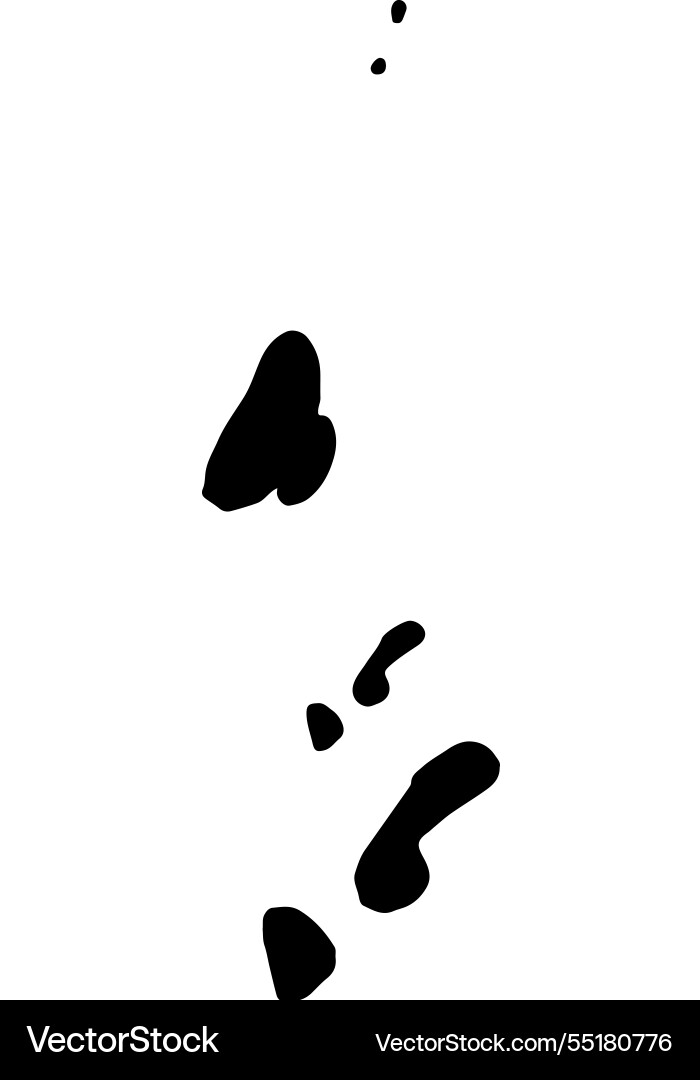 Batanes philippines silhouette map Royalty Free Vector Image