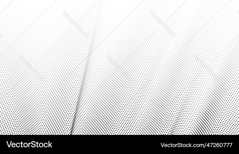 Dotted abstract pattern black dots on white Vector Image