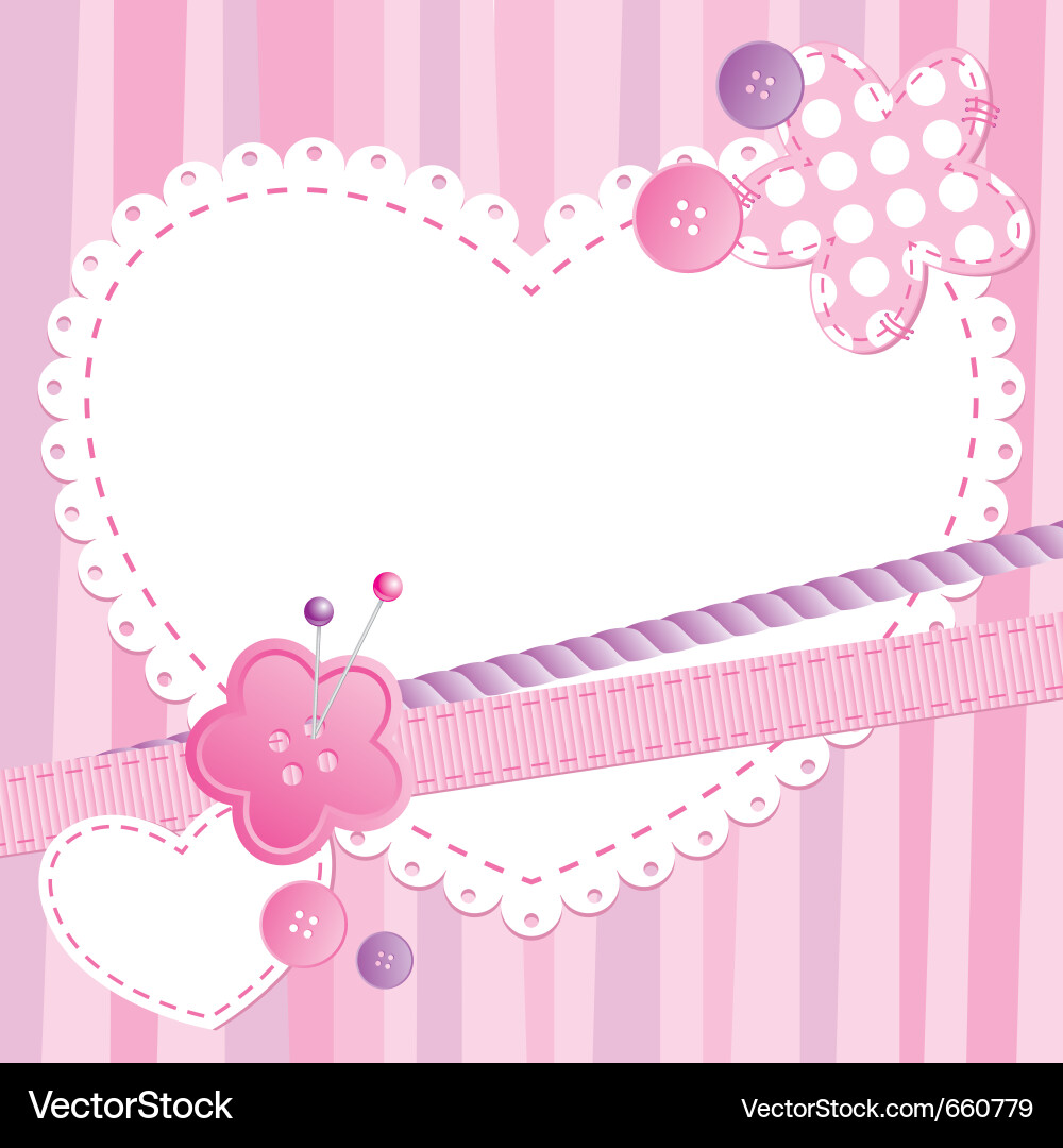 Cute frame Royalty Free Vector Image - VectorStock