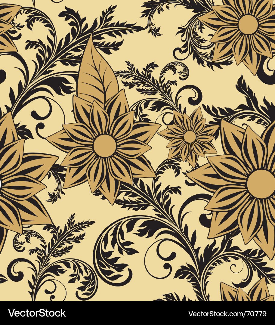 Floral Royalty Free Vector Image - VectorStock